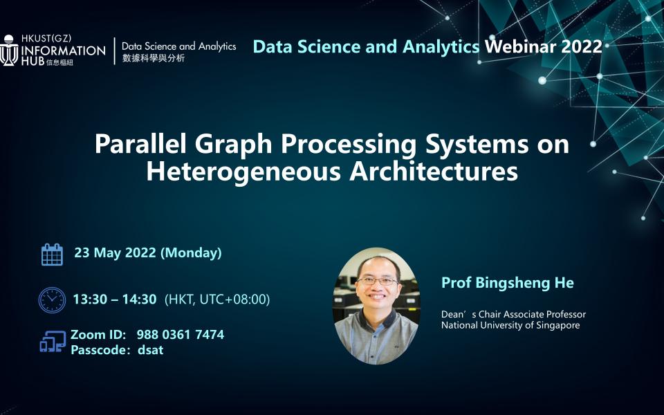 Data Science And Analytics Thrust Seminar Parallel Graph Processing Systems On Heterogeneous